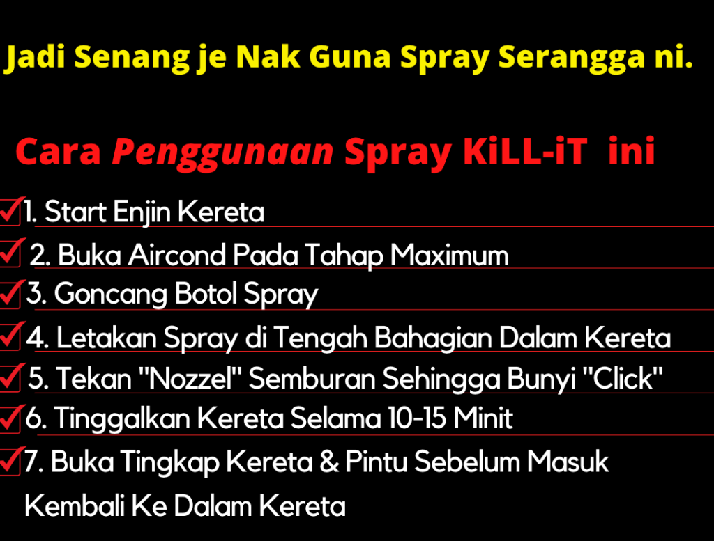 KiLL-iT Malaysia – Wangian Yang Membunuh Serangga Perosak